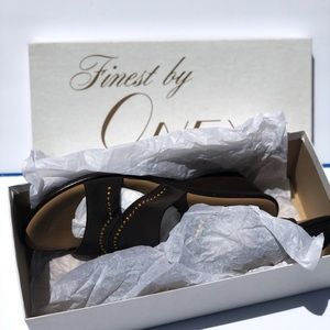 Onex | Shoes | Finest By Onex Stormy Chocolate Brown Sandals | Poshmark